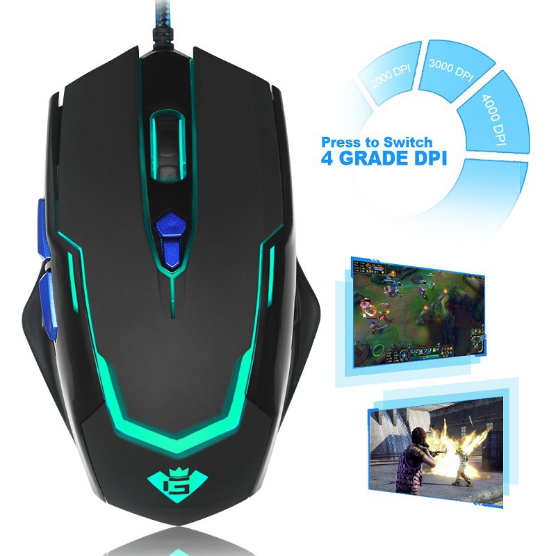 >Rocketek Gaming Mouse E-sports CF LOL, PlayerUnknown s Battlegrounds ...