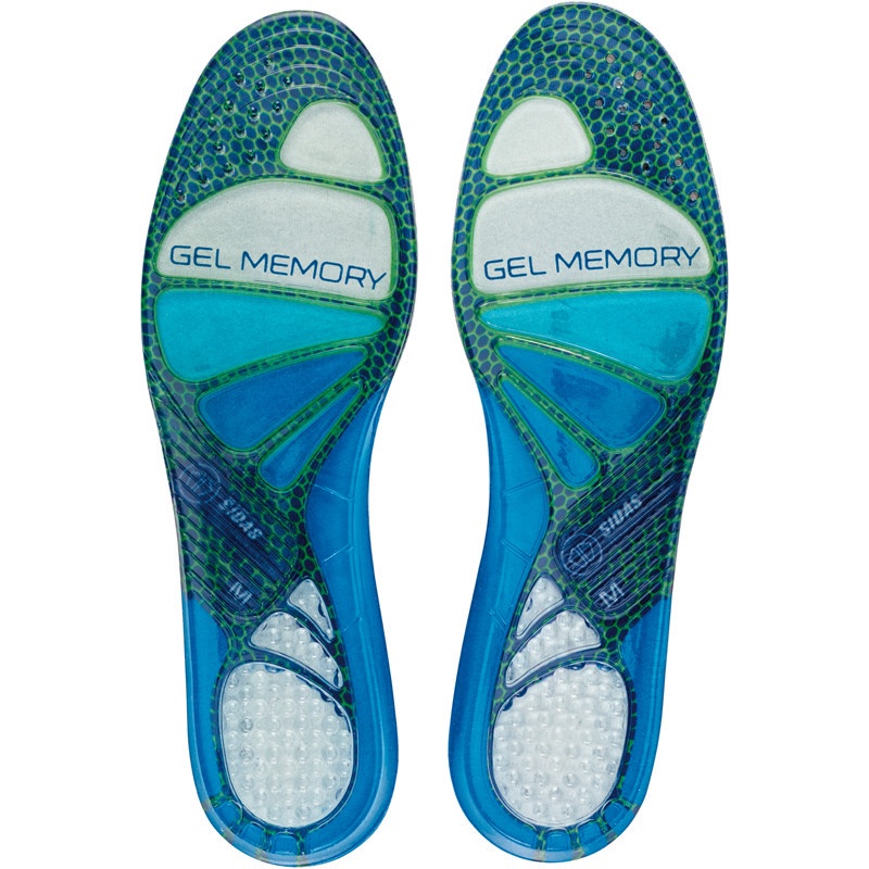 SIDAS Cushioning Gel Memory Insoles แผ่นพื้นรองเท้าวัสดุเจลลดแรงกระแทก ...