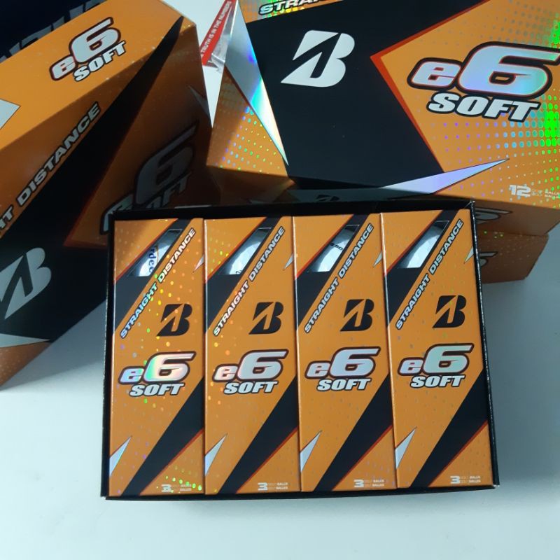 ลูกกอล์ฟ Bridgestone E6 Soft แพค 3 ลูก กอล์ฟ golf | Shopee Thailand