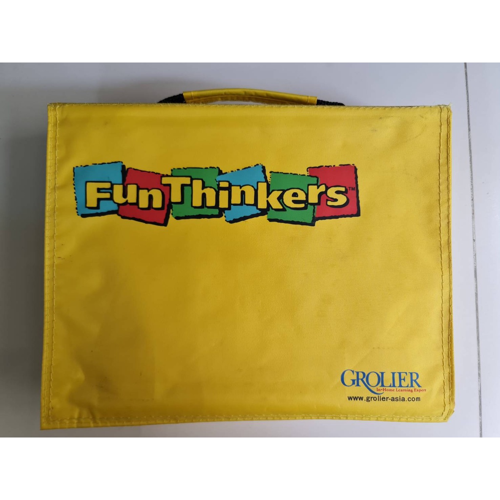 Fun Thinkers กระเป๋าเหลือง (มือสอง) | Shopee Thailand