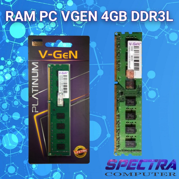 Ram DDR3 V-GeN 4GB 2RX8 PC3-12800U PLATINUM LongDimm | Shopee Thailand