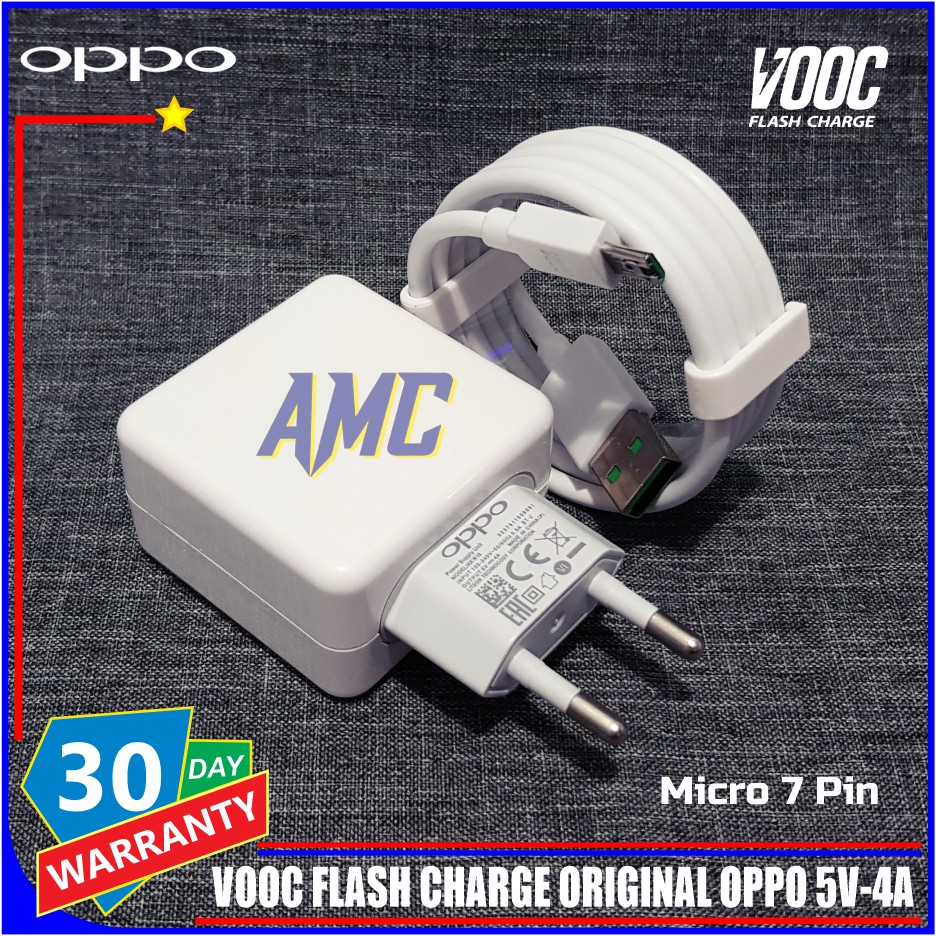 เครื่องชาร์จ Oppo F11 Oppo F11 Pro VOOC Flash Charge ORIGINAL 100% 5V ...