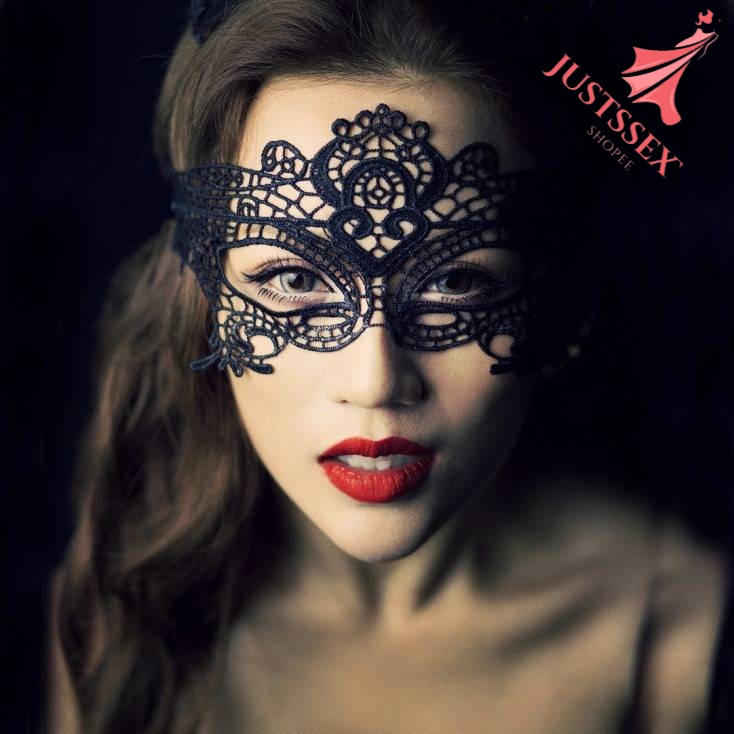 หน้ากากแฟนตาซี sexy ลายลูกไม้ 🌼🦋 รหัส N036 | Shopee Thailand