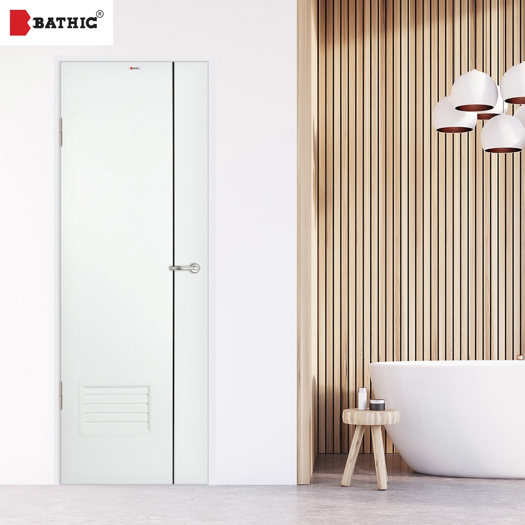 BATHIC ประตูยูพีวีซีบาธติค รุ่น BG2 | Shopee Thailand