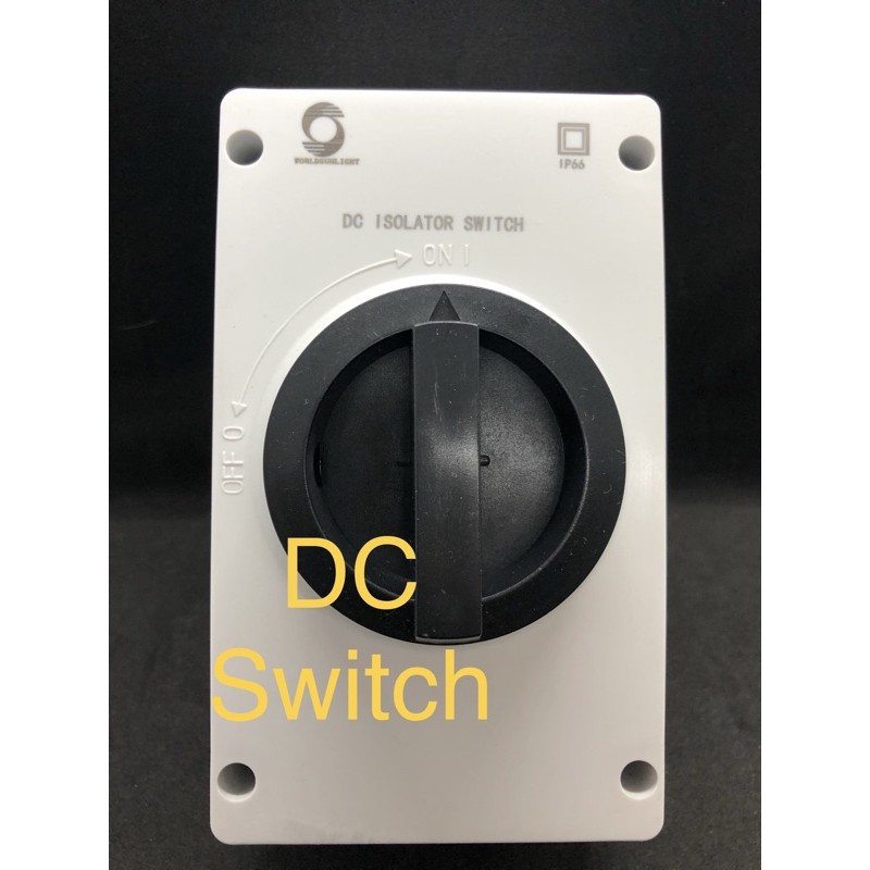DC Isolation Switch on/off สวิทซไฟ DC แผงโซล่าเซลล์ 32A 1000V 4P ...