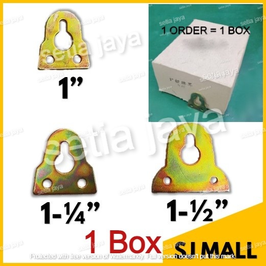 (1กล่อง) รุ้งชุบกรอบรูปตะขอแขวน,กรอบแขวนวงเล็บ/ เพ็งกาตง bingkai gambor ...