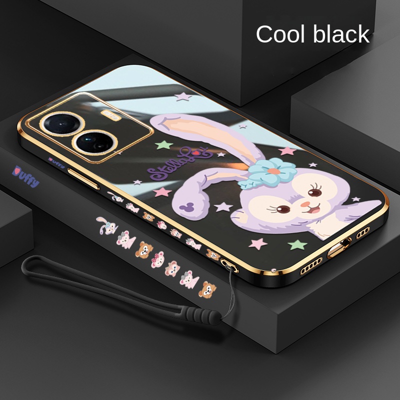 เคสโทรศัพท์มือถือ ยางเคลือบเงา พร้อมสายคล้อง สําหรับ Oppo A17 A77s A77