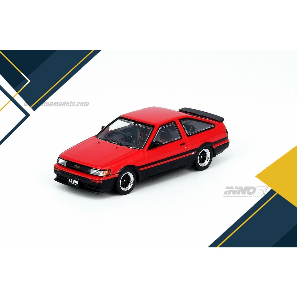 INNO64 MODEL TOYOTA COROLLA AE86 LEVIN RED | Shopee Thailand