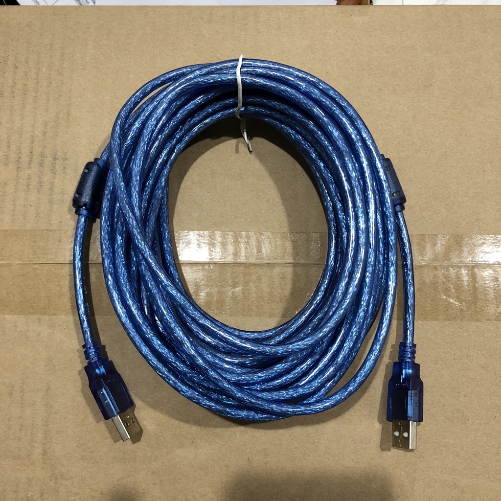 สาย USB M/M Cable ผู้-ผู้ AM/AM ความยาว 1.8/3/5/10เมตร | Shopee Thailand