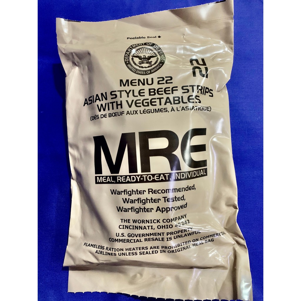 อาหาร MRE MENU 13-24 | Shopee Thailand
