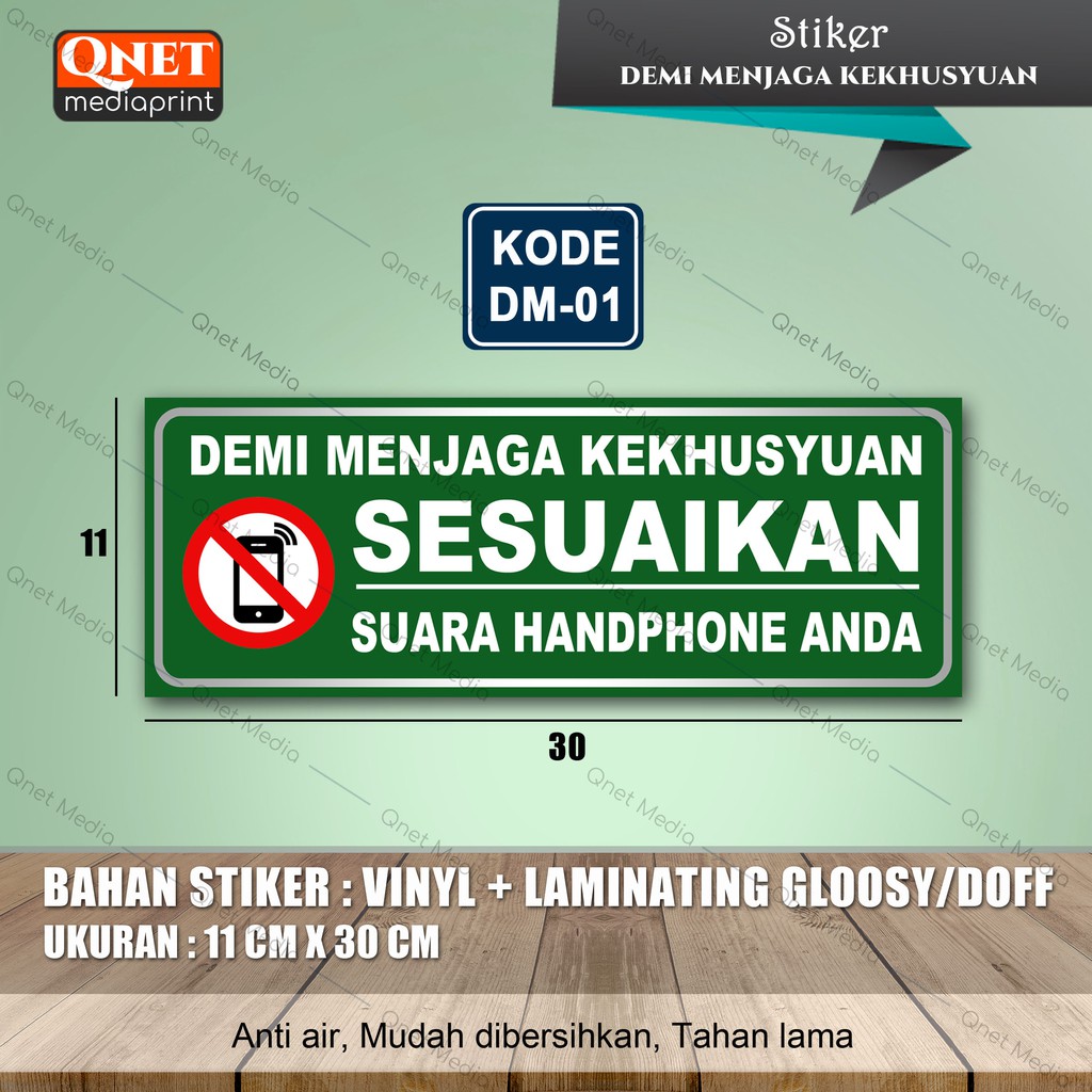 Demi STICKER MAINTAINING CRIME + GLOSSY/DOFF LAMINATING | Shopee Thailand