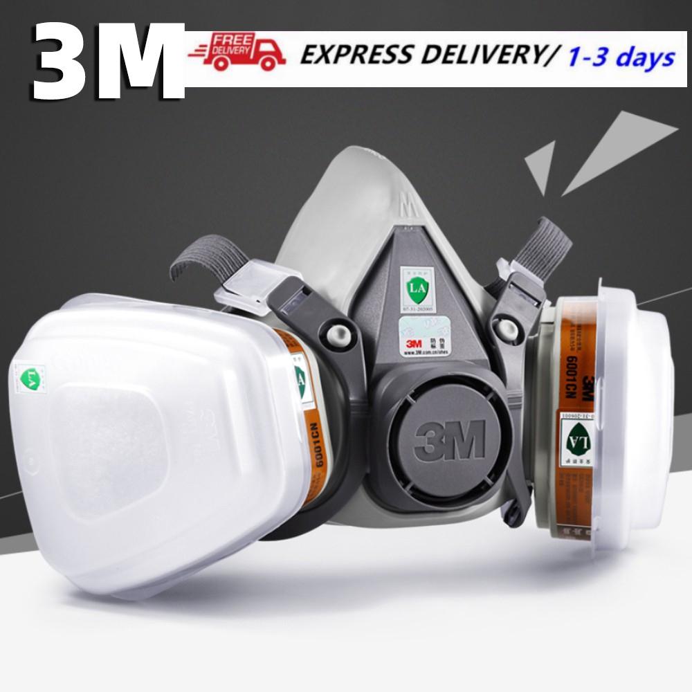 7Pcs / Set Anti-spray Gas Respirator untuk 3M 6200 6001 7n11 | Shopee ...