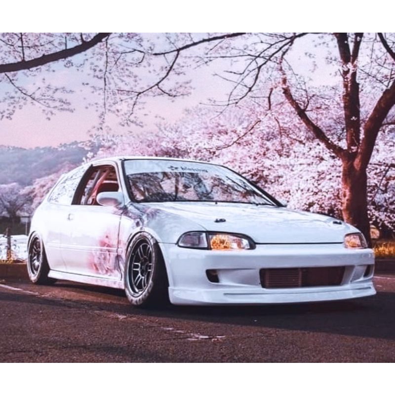 ลิ้นหน้าUS racing งานดิบcivic eg3door | Shopee Thailand