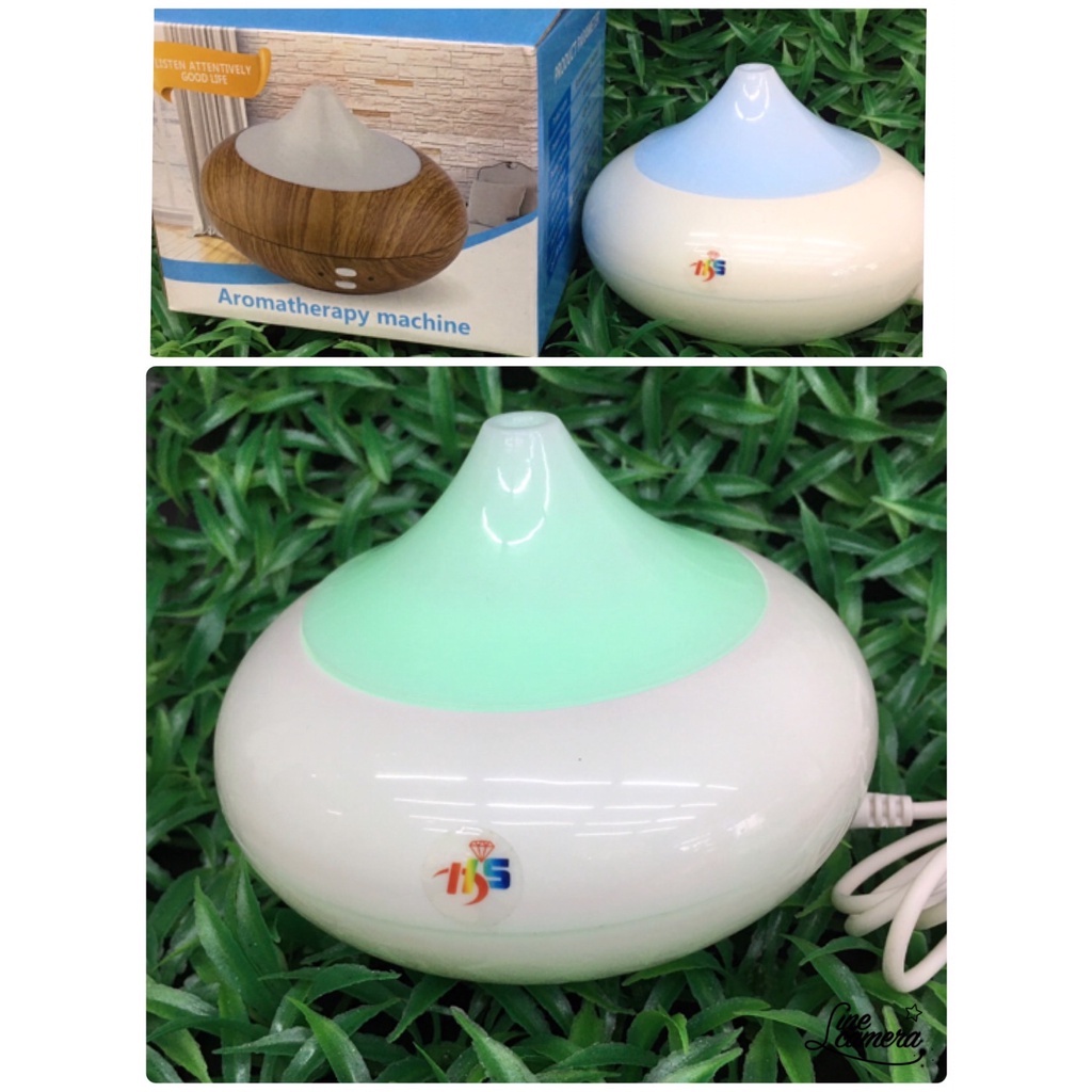 MINI ATOMIZATION Humidifier เครื่องพ่นควันเพิ่มความชื้นเรืองแสงได้ 7 สี ...