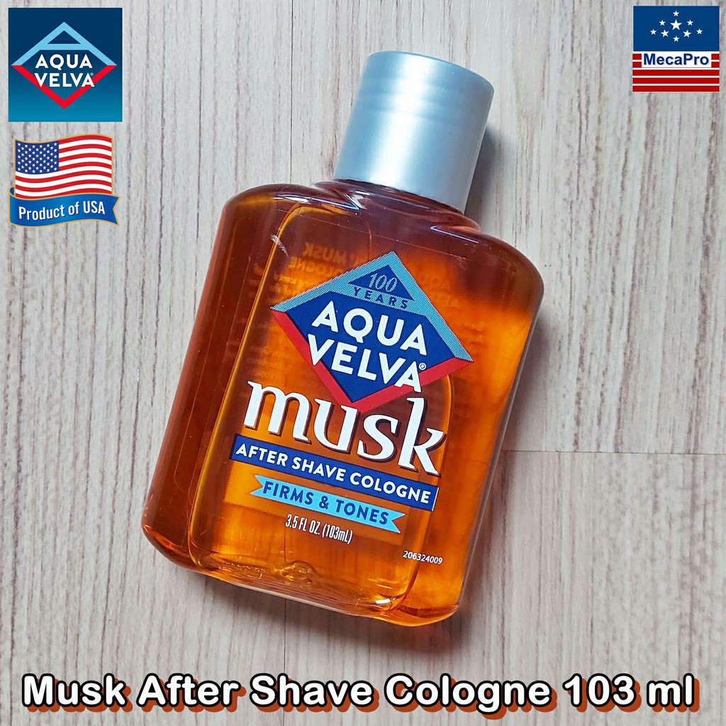 Aqua Velva® Musk After Shave Cologne 103 ml ผลิตภัณฑ์บำรุงผิวหน้า หลัง ...