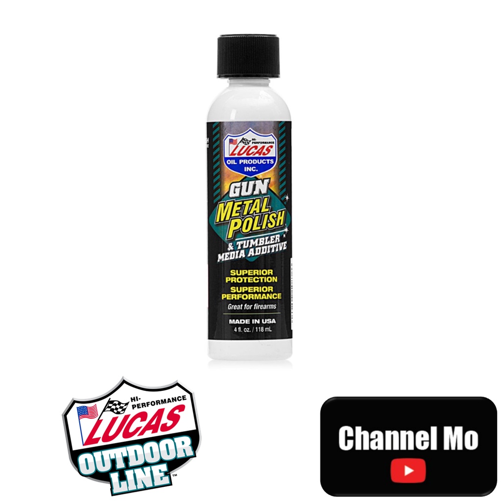 [Lucas Oil] Metal Polish 4oz ครีมขัดเงาโลหะ สำหรับขัดทำความสะอาดหน้าโม่ ...