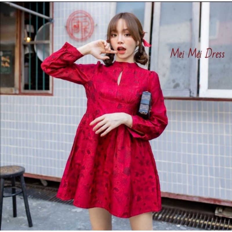 ส่งต่อ On.december Mei Mei Dress | Shopee Thailand
