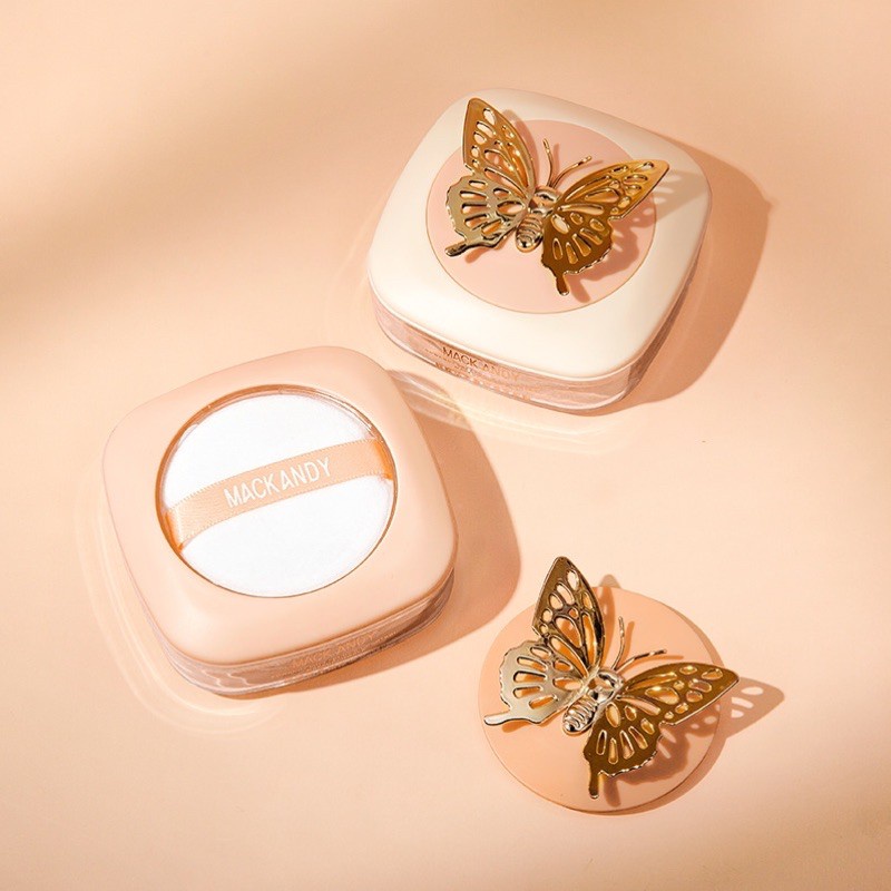 MK257(ใหม่/แท้) แป้งฝุ่น คุมมัน mack andy makeup Powder กันน้ำ | Shopee ...