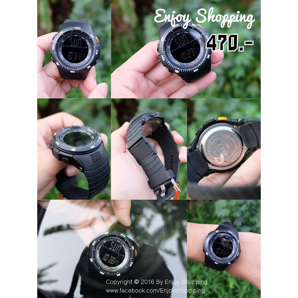 นาฬิกา SKMEI 0989 (แท้) ประกัน 1ปี | Shopee Thailand