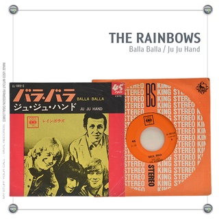 แผ่นเสียง The Rainbows - Balla Balla / Ju Ju Hand, 7นิ้ว, Japan, 1967 ...