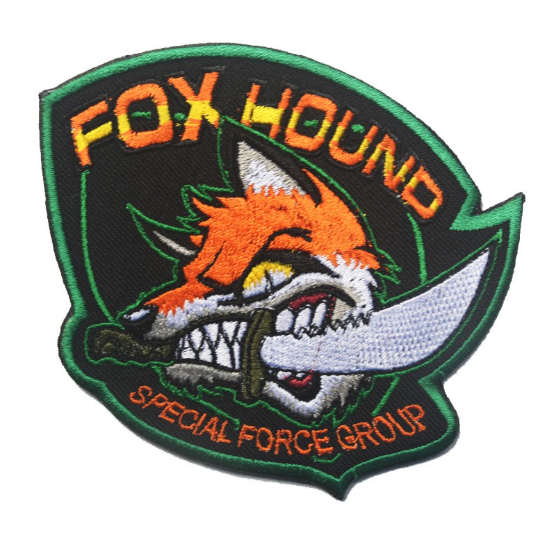 Animal head patch tactical patch badge armband feather shark rabbit ...