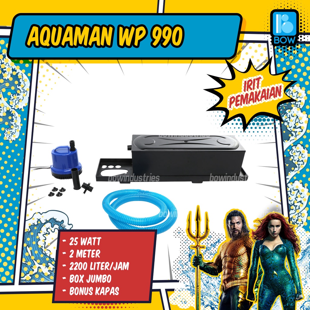 กล่องกรองด้านบน AQUARIUM AQUAMAN WP 990 BPD | Shopee Thailand