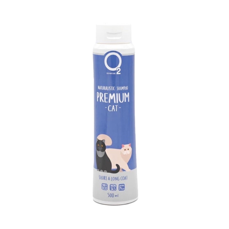 O2 Shampoo โอทู แชมพู สุนัขและแมว สำหรับผิวบอบบางแพ้ง่าย ขนาด200-500ml ...