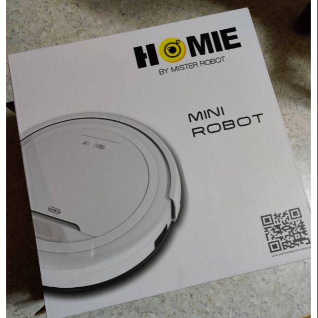 HOMIE หุ่นยนต์ดูดฝุ่น รุ่น Mini Robot - สีขาว | Shopee Thailand