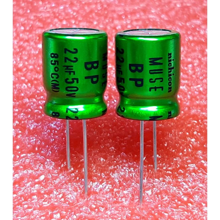 Nichicon MUSE ES BP 22uf 50v Bipolar Capacitor bipolar bp คาปาซิเตอร์ ...