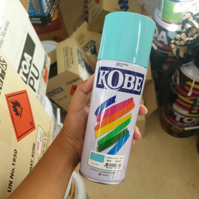 สีสเปรย์ โกเบ spray KOBE อเนกประสงค์ (สินค้าใหม่) สีขายดี เริ่มที่ 25 ...
