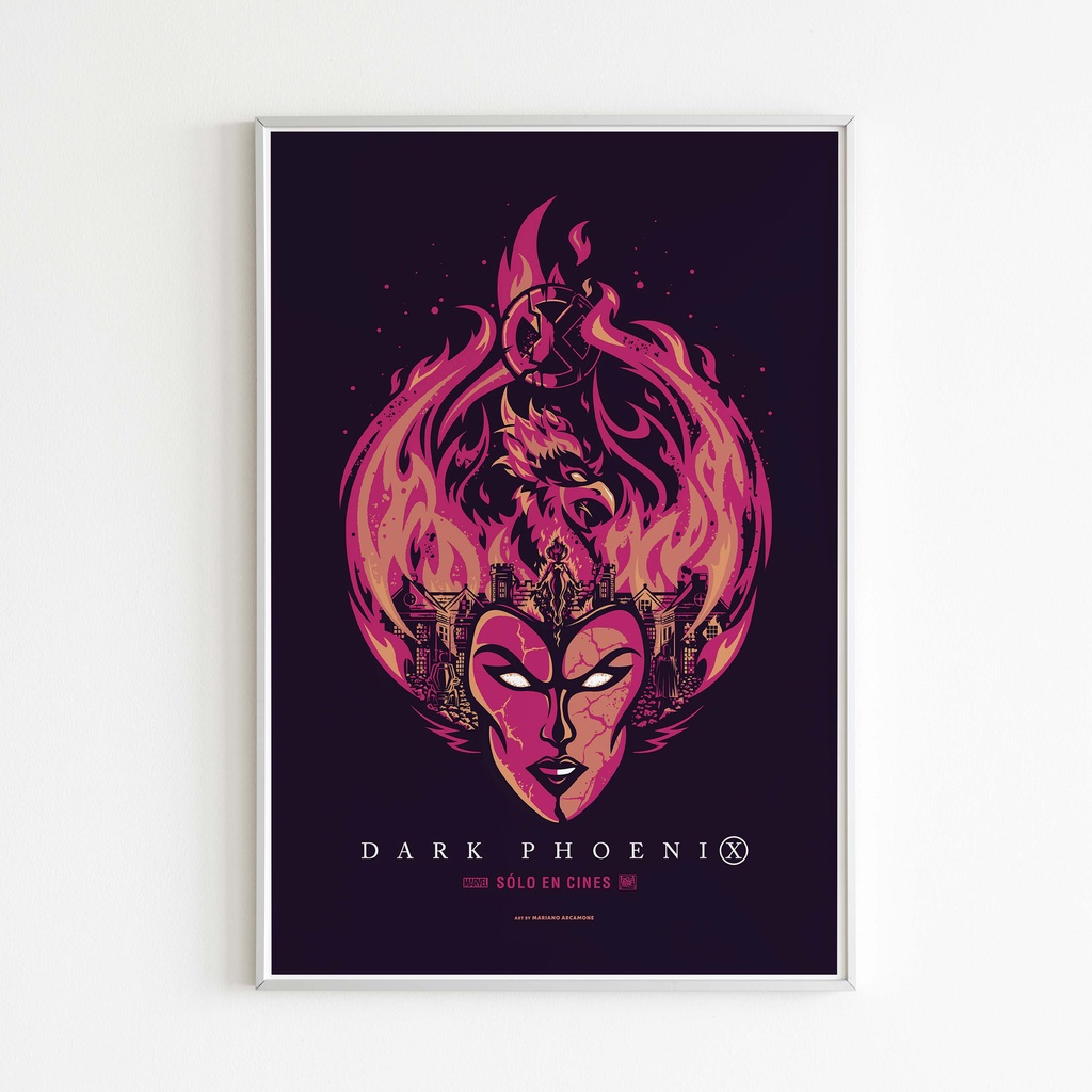 Dark Phoenix Poster โปสเตอร์ภาพขนาด 33X48 cm | Shopee Thailand