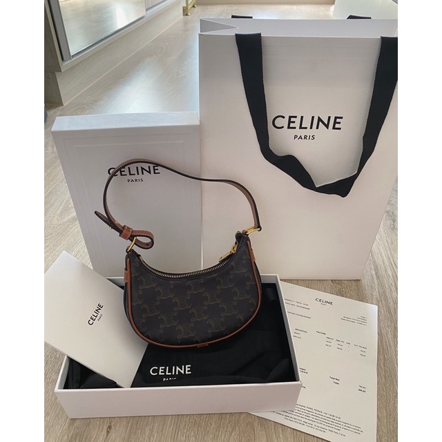 กระเป๋าแบรนเนม Celine Ava mini ปี21 มือสอง | Shopee Thailand