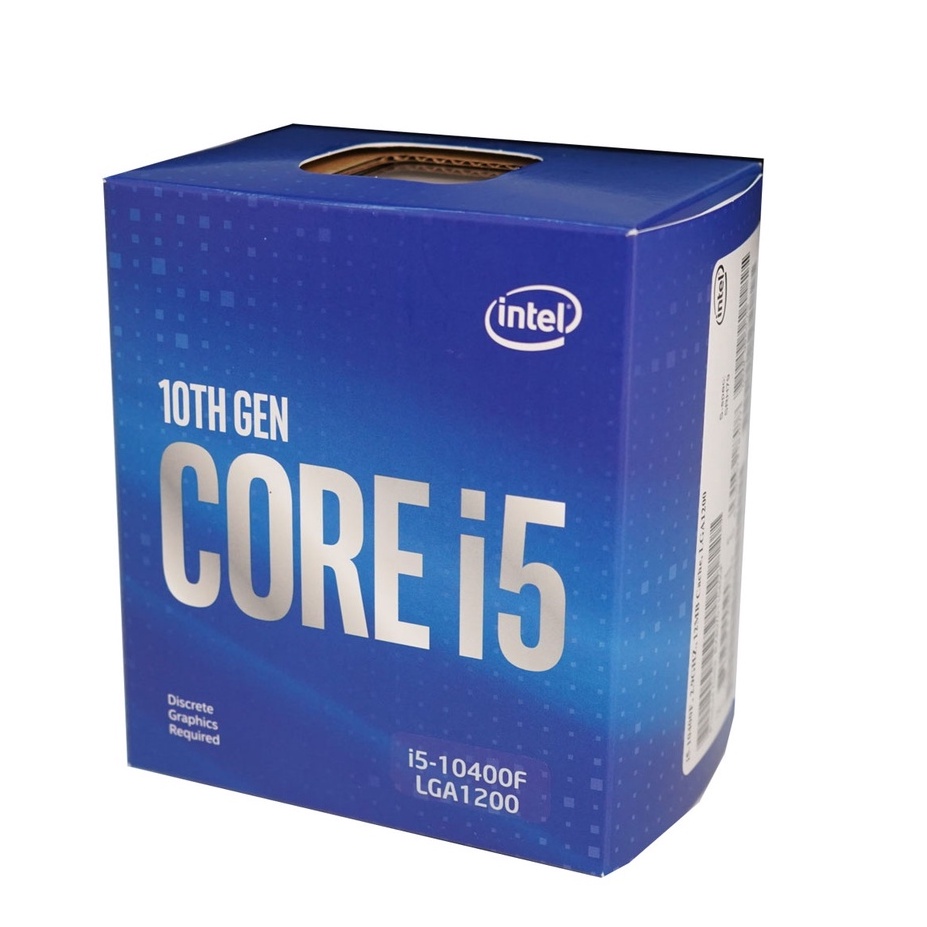 INTEL® CORE I5-10400F 2.90 GHZ 12MB 6C | 12T *ซีพียู ประกันศูนย์ไทย 3ปี ...
