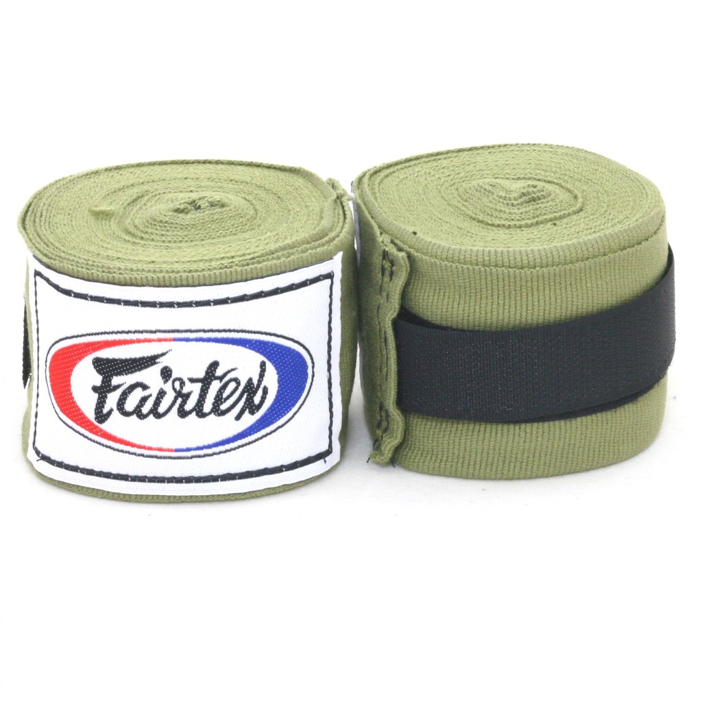 ผ้าพันมือ Fairtex Handwraps HW2 Elastic Cotton Hand wraps 180" 4.5 ม. ...