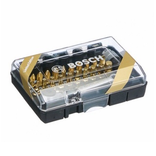 BOSCH IXO SDB Set X-Line 27 PCS ดอกสีทอง ชุดดอกไขควง + หัวบล็อก + ด้าม ...