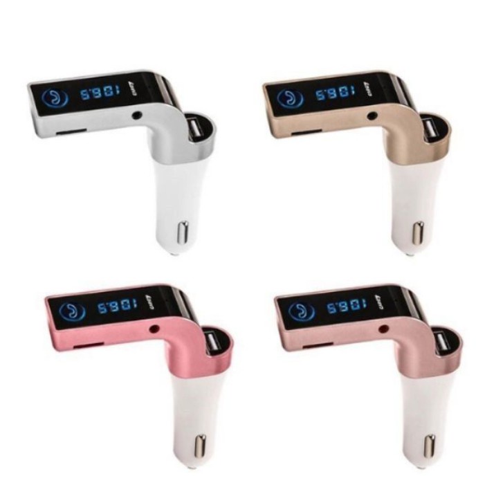 (Modulator)CARG7 Bluetooth ตัวเชื่อมบลูทูธฟังเพลงในรถยนต์ Car charger G7 FMtransmitter คาจี ...