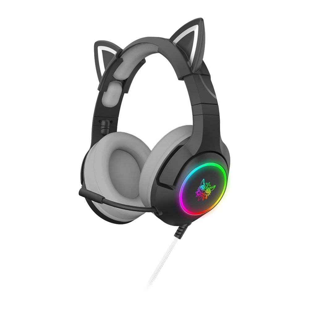 Onikuma K9 Black Demon Edition 7.1 Gaming Headphone หูฟังเกมมิ่ง - ดำ ...
