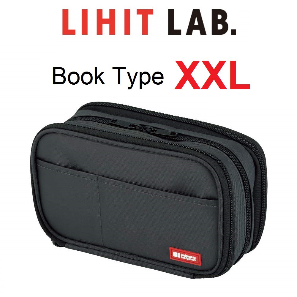 Lihit Lab Pen / Pencil Case - Book Type XXL (Triple) | Shopee Thailand