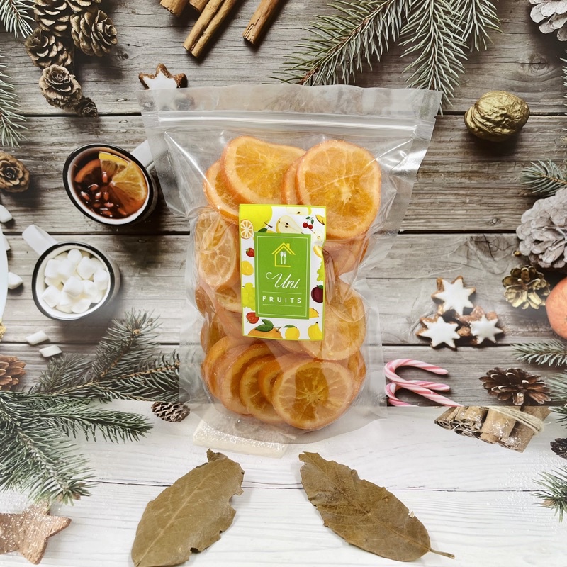 Sunkrit Orange Slice ส้มเชื่อมแว่นอบแห้ง ส้มเชื่อมสำหรับทำฟรุ๊ตเค้ก ...