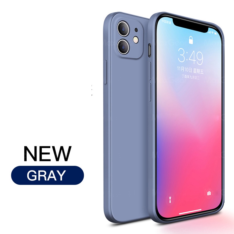 Classic Square Soft Liquid Silicone Case Realme X7 Q2 Pro V5 7 5G V3 ...