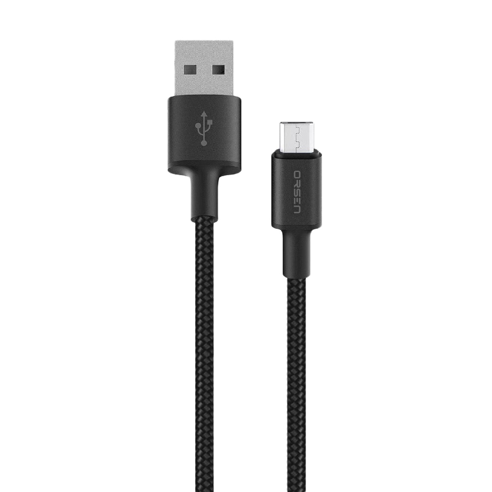 [47บ. โค้ดคุ้ม] Orsen by Eloop S9 / S9L / S9M / S9C สายชาร์จ USB Data Cable 2.1A L Cable Micro ...
