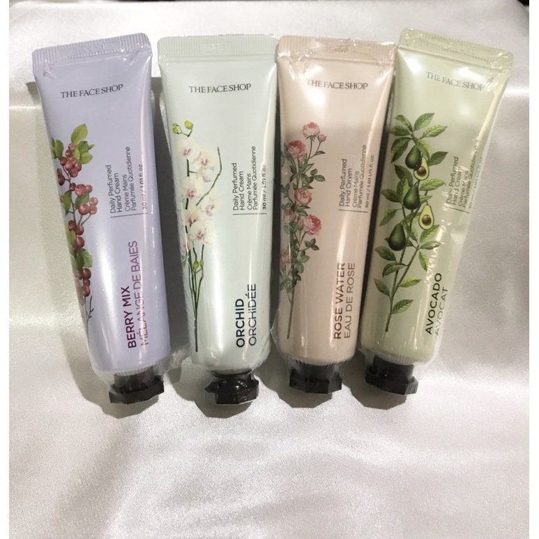 THE FACE SHOP HAND CREAM 30ML ครีมบำรุงมือ ของแท้100% | Shopee Thailand