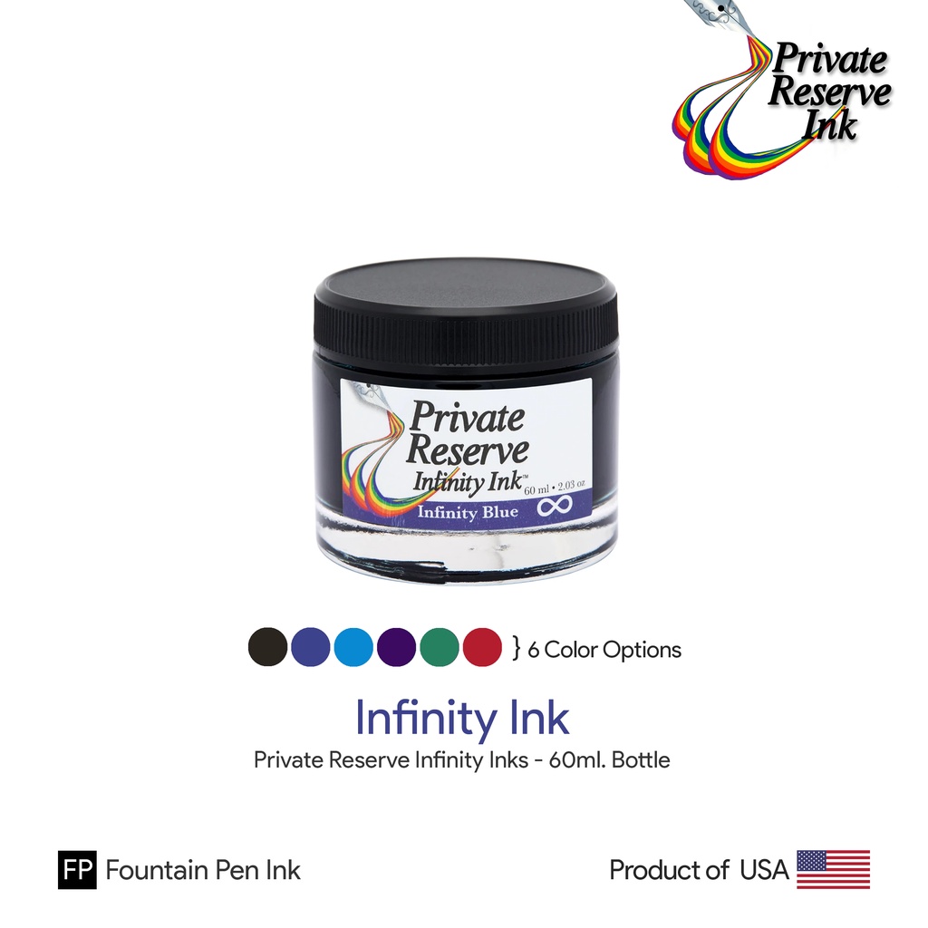 Private Reserve Infinity Ink 60ml Bottle - หมึกเติมปากกาไพรเวทรีเสริฟ ...