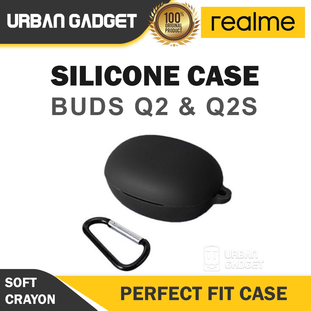 เคสซิลิโคน TPU แบบนิ่ม ป้องกันฝุ่น กันฝุ่น กันรอย สําหรับ REALME BUDS Q2 Q2S | Shopee Thailand