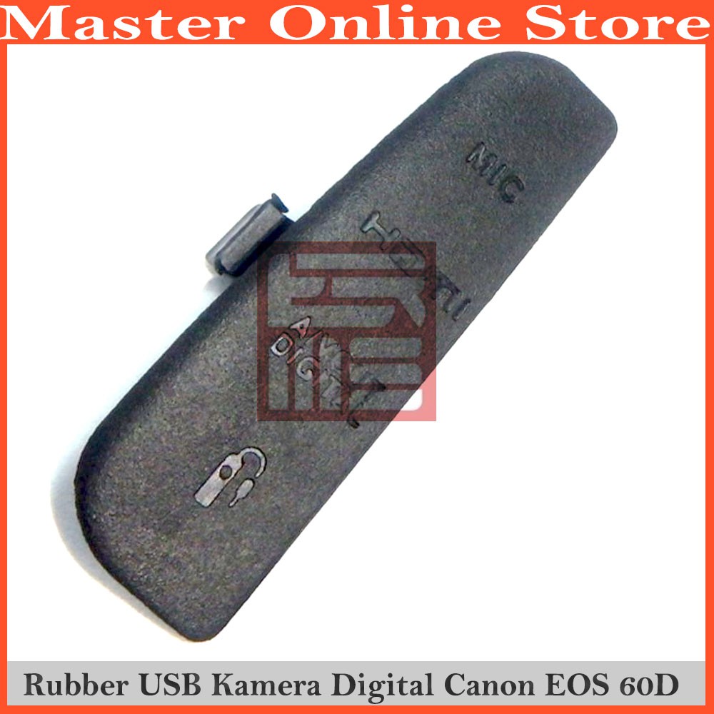 ฝาครอบยางด้านข้างกล้อง DSLR Canon 60D USB ไมค์แจ็คเสียง HDMI | Shopee Thailand