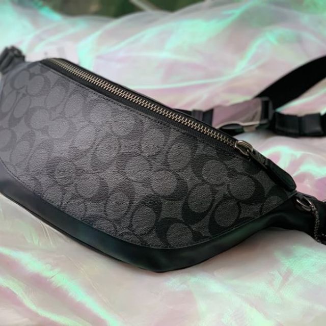 WARREN BELT BAG IN SIGNATURE CANVAS (COACH #F78777) | Shopee Thailand