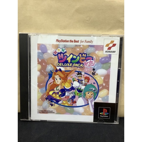 แผ่นแท้ [PS1] Detana TwinBee Yahho! Deluxe Pack (Japan) (SLPS-00100 | SLPM-86054) Twin Bee ...