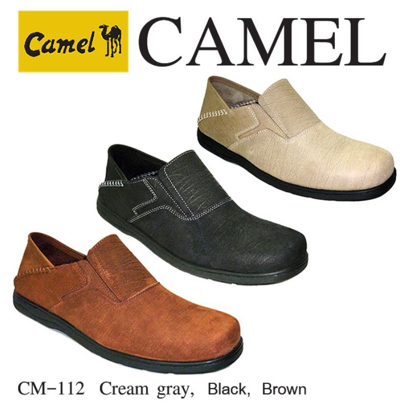 Camel CM-112 รองเท้าหนังลำลองสำหรับสุภาพบุรุษ | Shopee Thailand