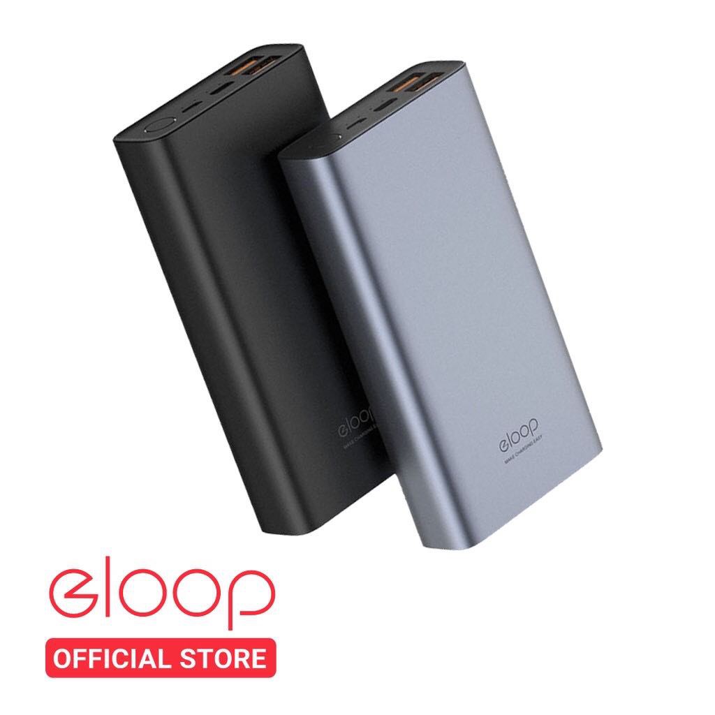 ELOOP E37 (อีลูป) ของแท้ 100% แบตสำรอง 22000mAh QC3.0 | PD 18W ...
