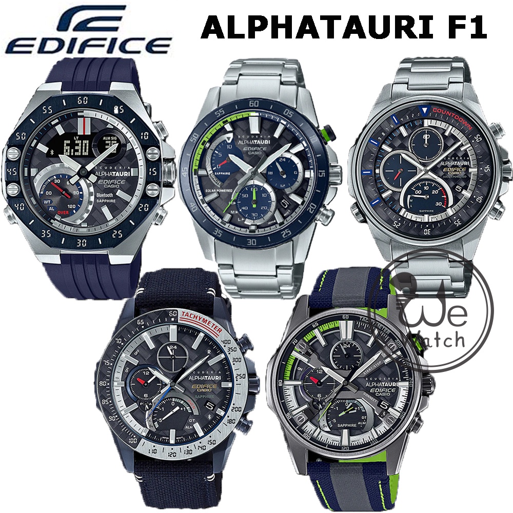 **ประกันร้าน** CASIO Edifice Scuderia AlphaTauri นาฬิกาชาย Bluetooth ...